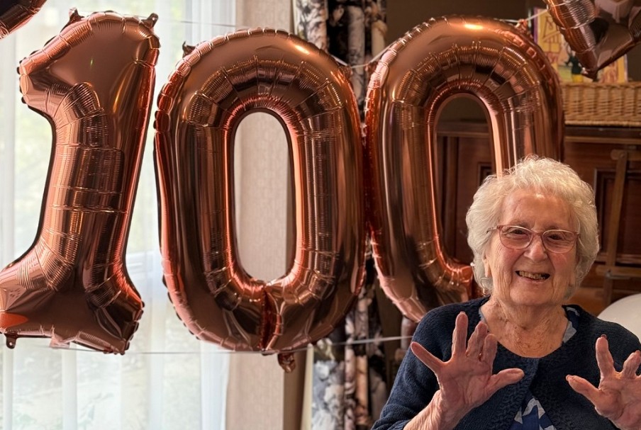 Maidstone Care Home Resident, 100, Shares Secret To Long And Happy Life ...